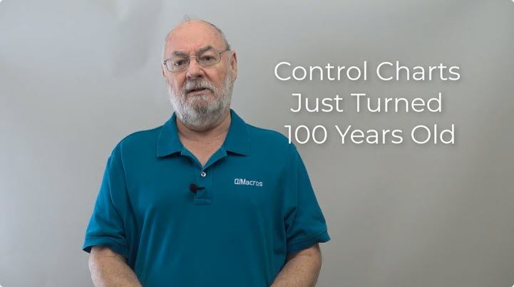 Control Charts are 100 years old