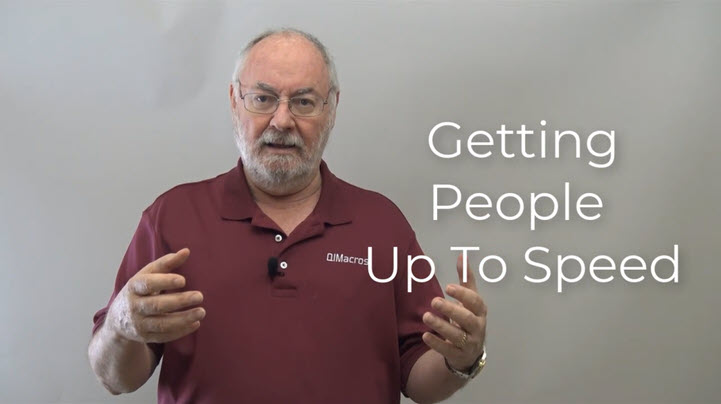 Getting People Up to Speed In Lean Six Sigma