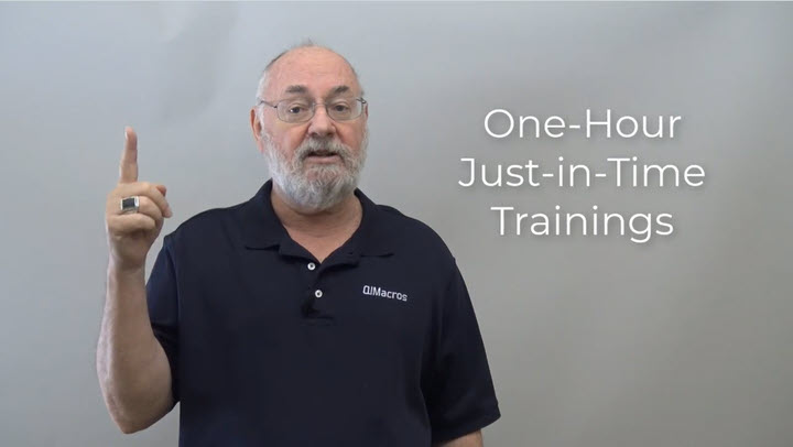 Use Just-In-Time Training to Accelerate Lean Six Sigma Results