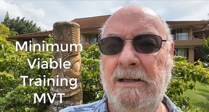 Minimum Viable Training - MVT